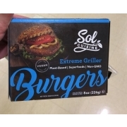 Sol Cuisine Burgers: Calories, Nutrition Analysis & More | Fooducate
