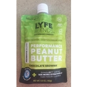 Lyfe Blends Performance Peanut Butter, Chocolate Brownie: Calories ...