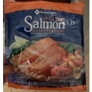 Member's Mark Atlantic Salmon Fillet Portions: Calories, Nutrition ...