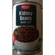 WinCo Foods Kidney Beans, Dark Red: Calories, Nutrition Analysis & More ...