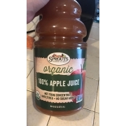 Sprouts Farmers Market 100% Apple Juice: Calories, Nutrition Analysis ...