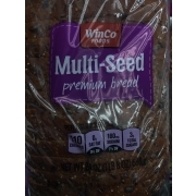 Winco Foods Multi Seed Premium Bread: Calories, Nutrition Analysis ...
