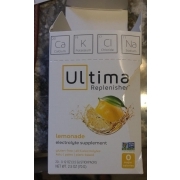 Ultima Replenisher Electrolyte Supplement, Lemonade: Calories ...