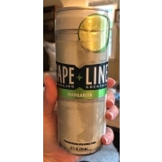 Cape Line Sparkling Cocktails, Margarita: Calories, Nutrition Analysis ...