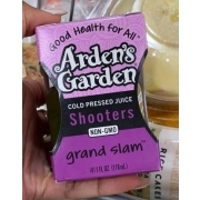 Arden's Garden Cold Pressed Juice Shooters: Calories, Nutrition ...