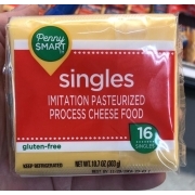 Penny Smart Cheese, Imitation Pasteurized Process: Calories, Nutrition ...