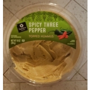 Signature Cafe Topped Hummus, Spicy Three Pepper: Calories, Nutrition ...