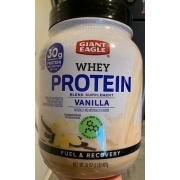 Giant Eagle Whey Protein, Vanilla: Calories, Nutrition Analysis & More ...