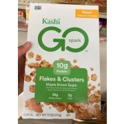 Kashi Cereal, Go Spark, Flakes and Clusters, Maple Brown Sugar ...