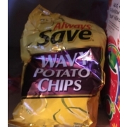 Always Save Wavy Potato Chips: Calories, Nutrition Analysis & More ...