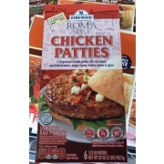 Kirkwood Roma Style, Chicken Patties: Calories, Nutrition Analysis & More | Fooducate