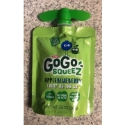 Gogo Squeez Fruit On The Go, Apple Blueberry: Calories, Nutrition ...