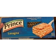 Prince Lasagna: Calories, Nutrition Analysis & More | Fooducate