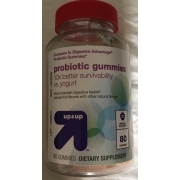 Up & Up Probiotic Gummies, Dietary Supplement: Calories, Nutrition ...