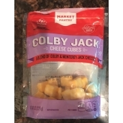 Market Pantry Colby Jack Cheese Cubes: Calories, Nutrition Analysis ...