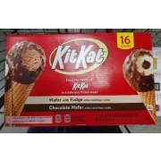 Kit Kat Frozen Dairy Dessert Cones, Variety Pack: Calories, Nutrition ...