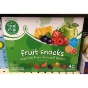 Food Club Fruit Snacks: Calories, Nutrition Analysis & More | Fooducate