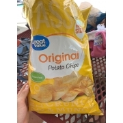 Great Value Potato Chips, Original: Calories, Nutrition Analysis & More ...