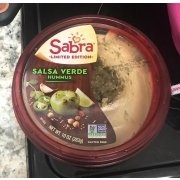Sabra Hummus, Salsa Verde: Calories, Nutrition Analysis & More | Fooducate