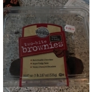 Two Bite Brownie: Calories, Nutrition Analysis & More | Fooducate