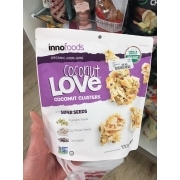 Innofoods, Coconut Love Coconut Clusters: Calories, Nutrition Analysis ...