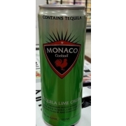 Monaco Cocktail, Tequilla Lime Crust: Calories, Nutrition Analysis ...