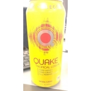 Quake Tropical Lemon, Soft Drink: Calories, Nutrition Analysis & More ...