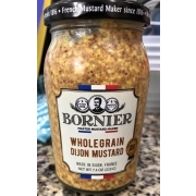 Bornier Whole Grain Dijon Mustard: Calories, Nutrition Analysis & More ...