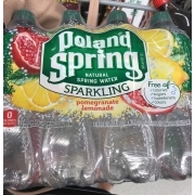 Poland Spring Sparkling Spring Water, Pomegranate Lemonade: Calories ...