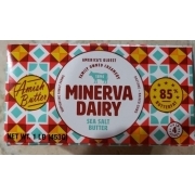 Minerva Dairy Amish Butter, Made With 84% Butter Fat: Calories ...