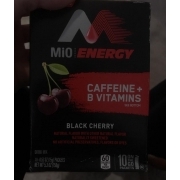 Mio energy, Caffeine + B Vitamins, Black Cherry: Calories, Nutrition ...