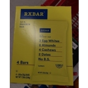 RxBar Protein Bar, Lemon: Calories, Nutrition Analysis & More | Fooducate