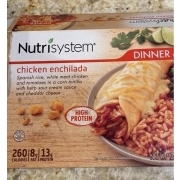 Nutrisystem Chicken Enchilada, Dinner Time: Calories, Nutrition ...