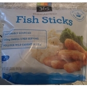 365 Everyday Value Breaded Fish Sticks: Calories, Nutrition Analysis ...