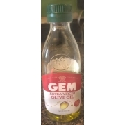 GEM Olive Oil, Extra Virgin, Cold Pressed: Calories, Nutrition Analysis ...