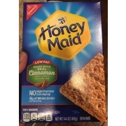 Honey Maid Grahams, Low Fat, Cinnamon: Calories, Nutrition Analysis ...