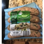 Never Any! Chicken Sausage, Spinach & Feta: Calories, Nutrition ...