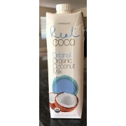 Real Coco Coconut Milk, Original, Organic: Calories, Nutrition Analysis ...