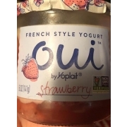 Yoplait Oui Yogurt, French Style, Strawberry: Calories, Nutrition ...