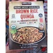 Kirkland Signature Quinoa, Brown Rice: Calories, Nutrition Analysis ...