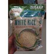 Simply Nature A Simple Choice Organic White Rice: Calories, Nutrition ...