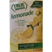 True Lemon Drink Mix, Original Lemonade: Calories, Nutrition Analysis ...
