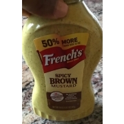 French's Mustard, Spicy Brown: Calories, Nutrition Analysis & More ...