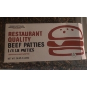 Holten Beef Patties, Restaurant Quality: Calories, Nutrition Analysis ...