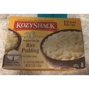 Kozy Shack Rice Pudding, Original Recipe: Calories, Nutrition Analysis ...