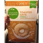 Simple Truth Organic Toasted Oats Cereal: Calories, Nutrition Analysis ...