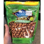 Blue Diamond Almonds, Wasabi & Soy Sauce: Calories, Nutrition Analysis ...