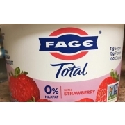 FAGE Greek Yogurt, Non-fat, Strawberry: Calories, Nutrition Analysis ...