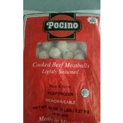 Pocino Beef Meatballs: Calories, Nutrition Analysis & More | Fooducate