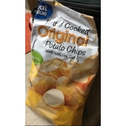 Great Value Potato Chips, Kettle Cooked, Original: Calories, Nutrition ...